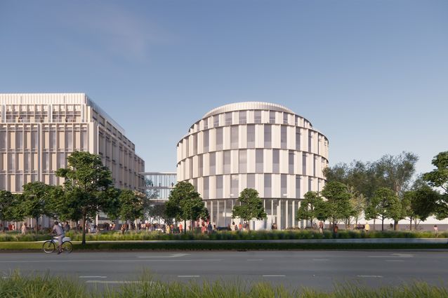 Concept design unveiled for first stage of UNSW Canberra | ArchitectureAu