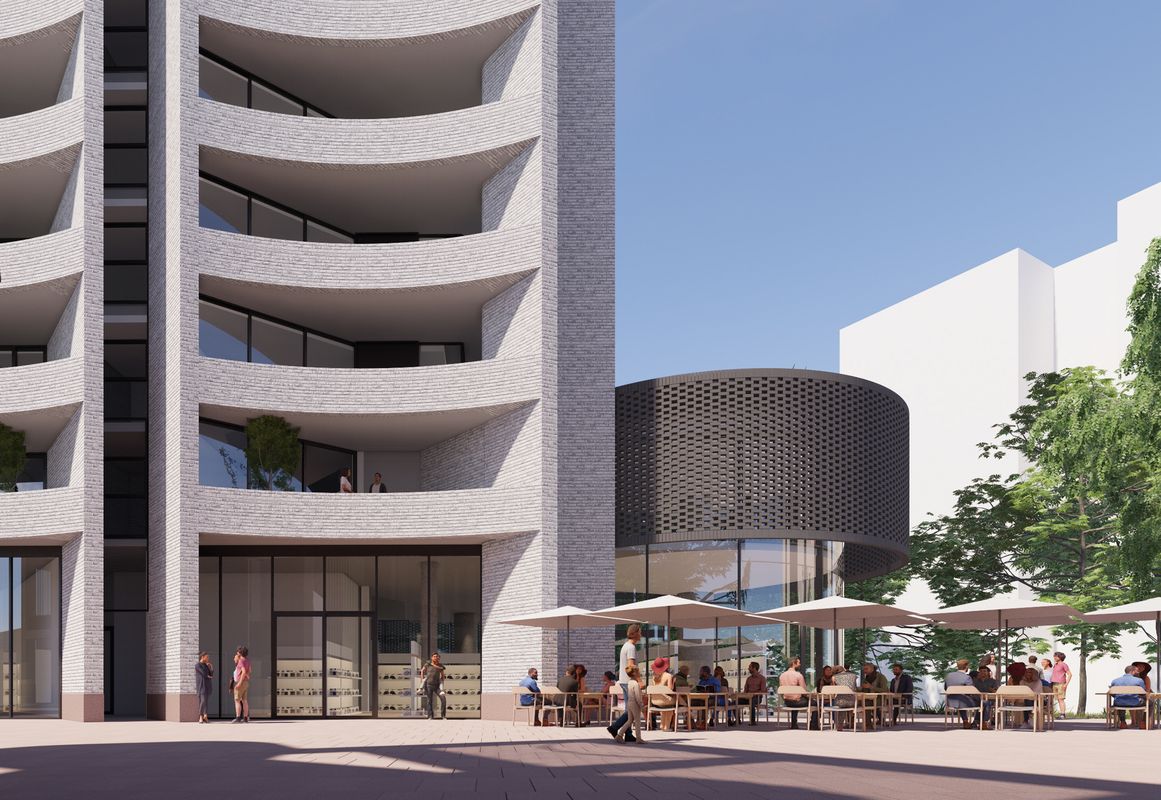 Bates Smart, Smart Design Studio design first towers in carbon neutral ...