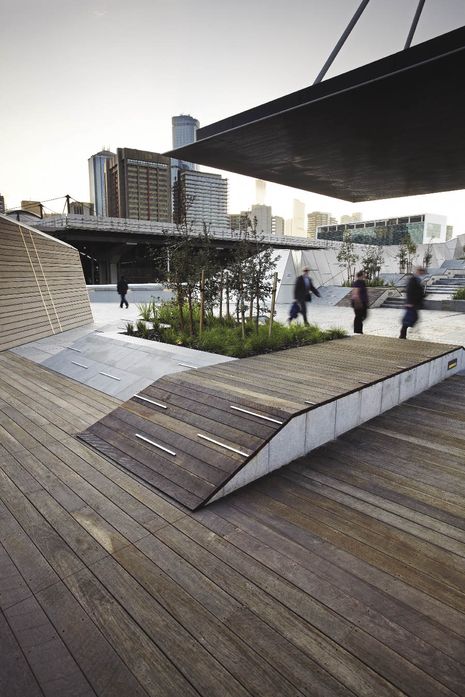 717 Bourke Street Plaza by Aspect Studios | ArchitectureAu
