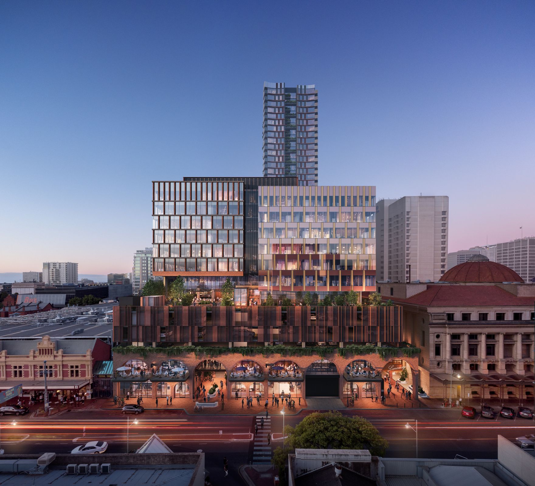 'Gritty and authentic' Adelaide Central Market Arcade redevelopment ...