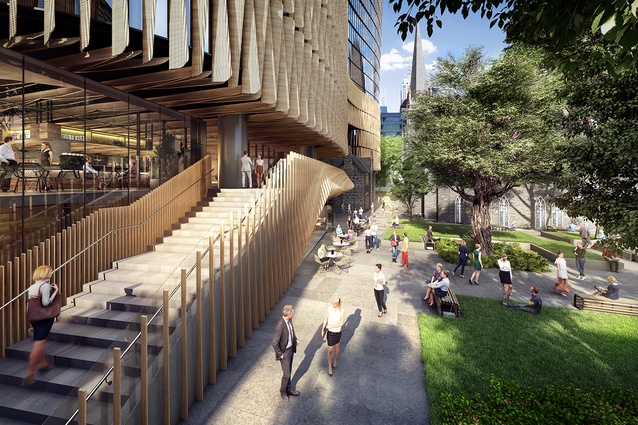 Construction begins on Cox Architecture’s Wesley Place tower ...