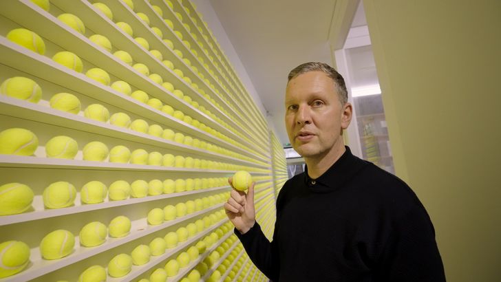Interactive tennis installation by David Shrigley to feature at the ...