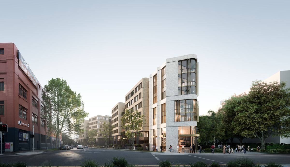 PTW designs curved mixed-use development in Sydney’s Zetland ...