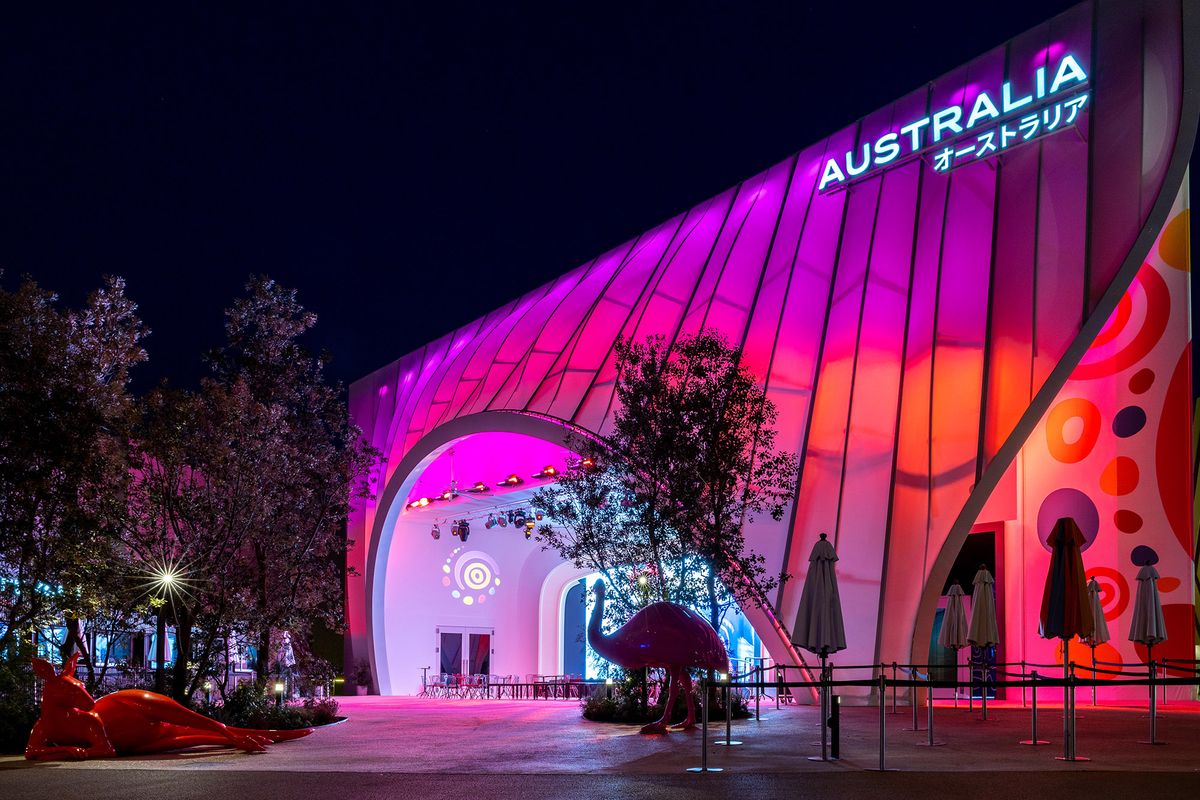 Australia Pavilion opens at World Expo 2025 in Osaka | ArchitectureAu