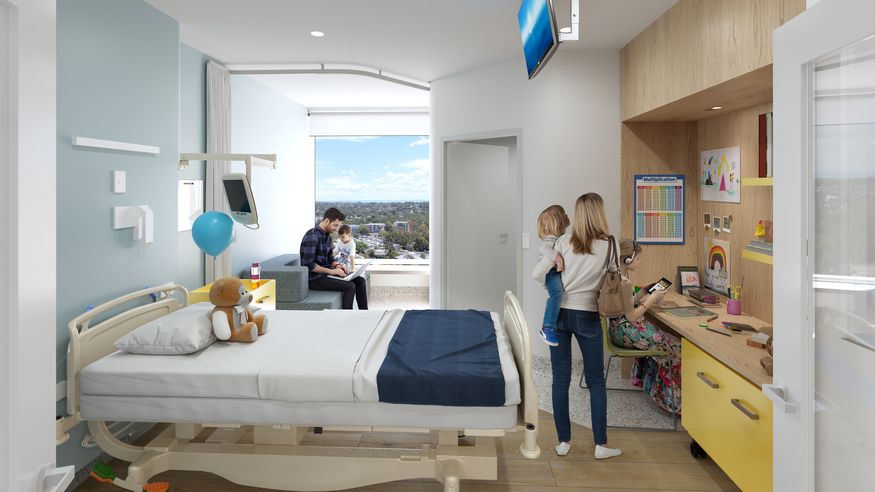 Design unveiled for $619 million children's hospital in Western Sydney ...