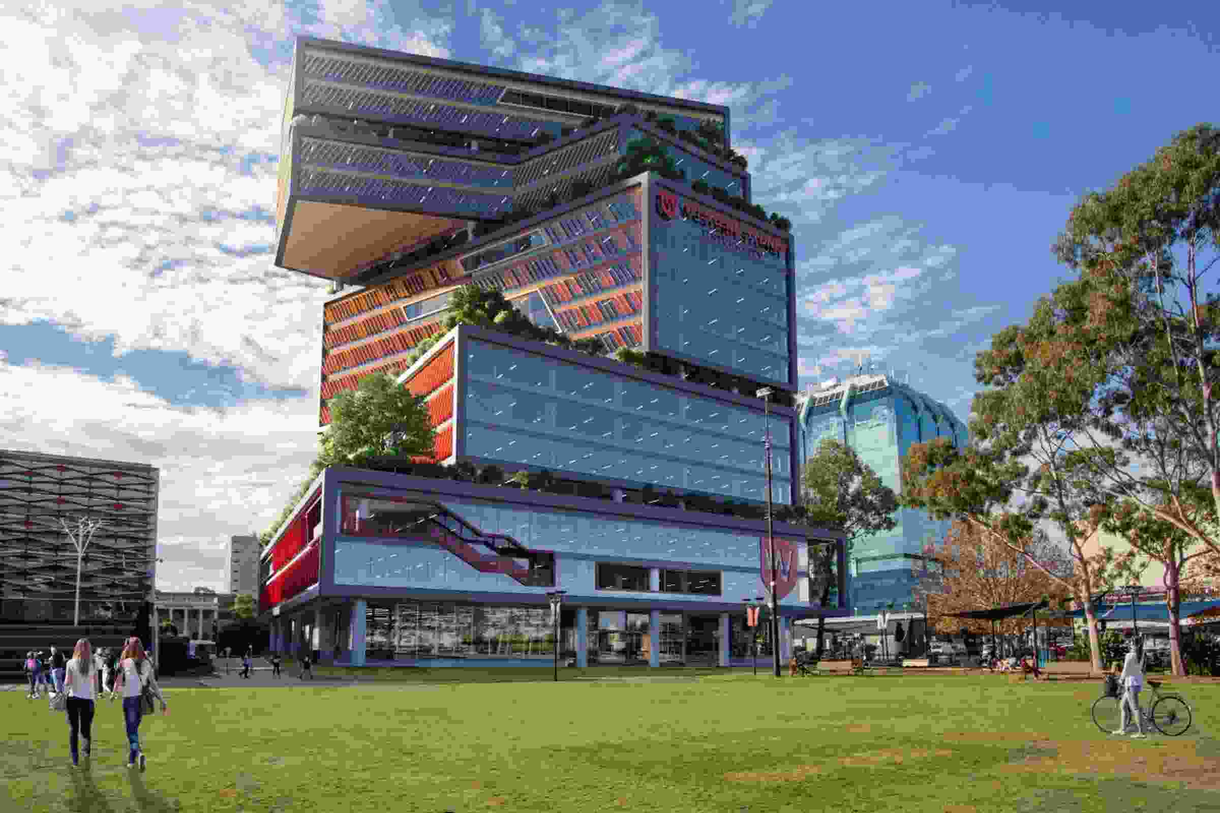 Plans for third vertical campus for Western Sydney University revealed ...