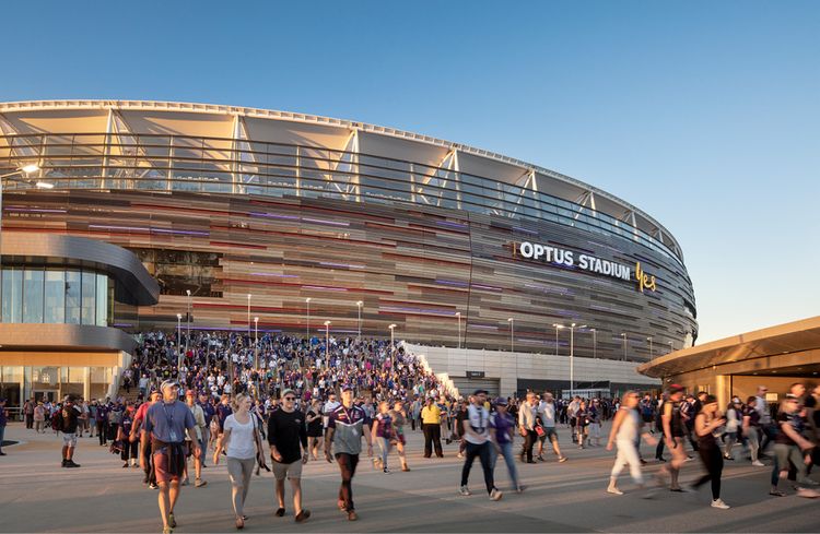 Maximizing intensity: Optus Stadium | ArchitectureAu