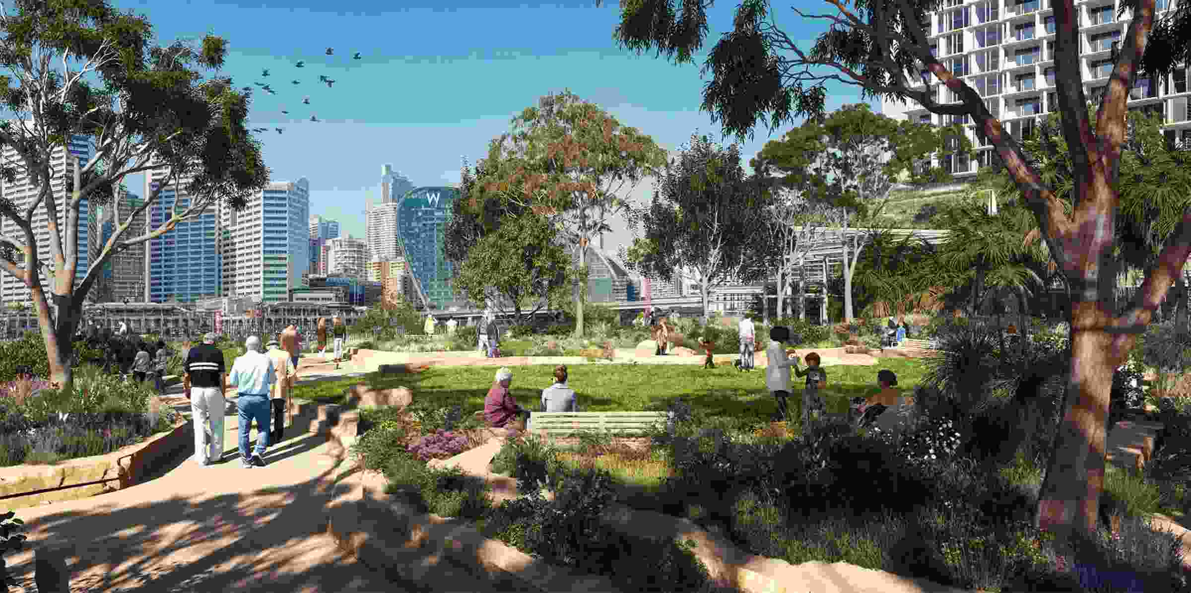 Harbourside public domain designs released | Landscape Australia