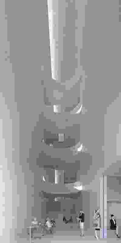 Smart Design Studio’s next curved brick office building | ArchitectureAu