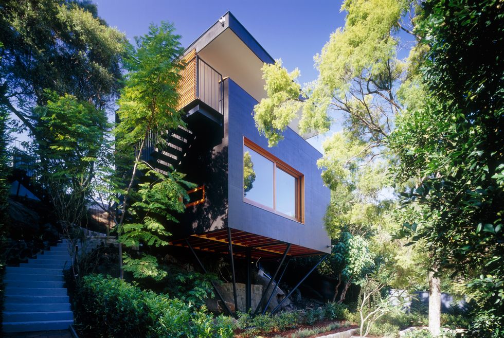 First House: Carport Treehouse | ArchitectureAu