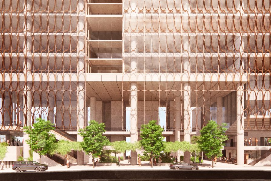 Winning design for Brisbane waterfront tower unveiled | ArchitectureAU