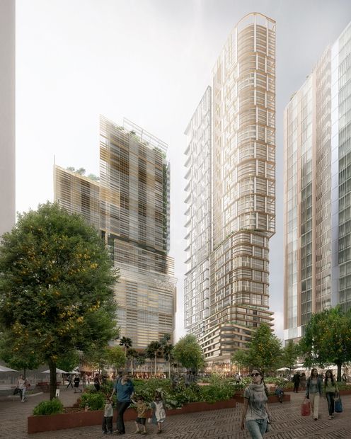 Parramatta tower trio unveiled | ArchitectureAu