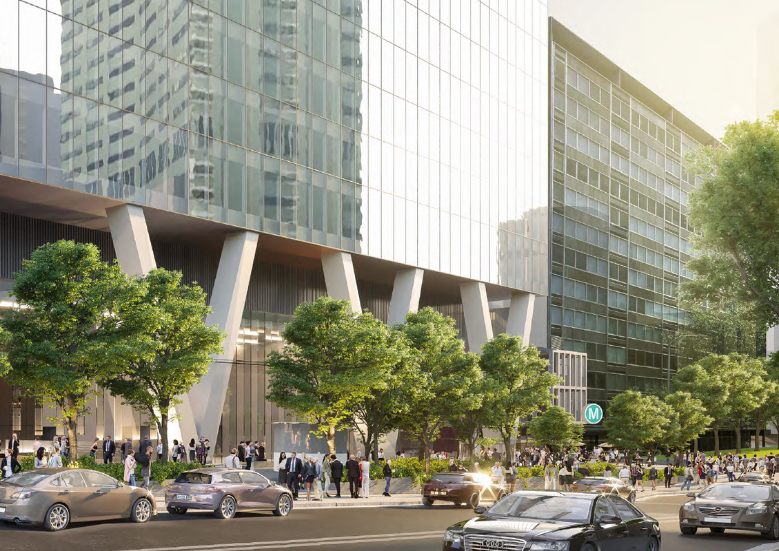 Tower with ‘sky gardens’ proposed above planned Sydney Metro station ...