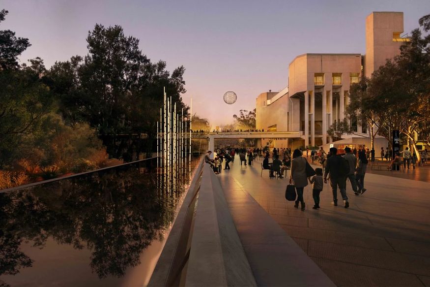 Winning design for NGA Sculpture Garden unveiled | ArchitectureAu