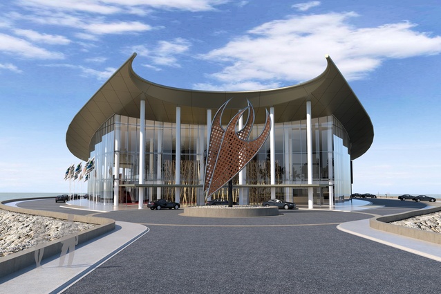 Australian architects design 2018 APEC summit HQ in Papua New Guinea ...