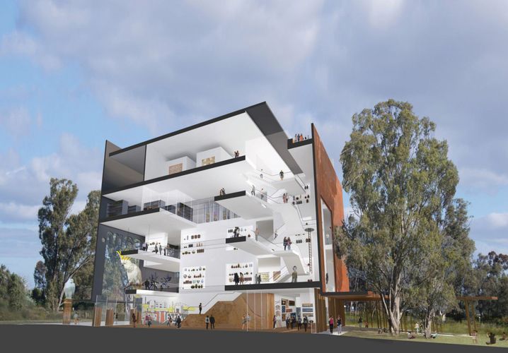 Finalists' designs revealed for new Shepparton Art Museum | ArchitectureAu