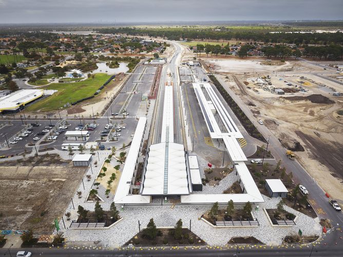 Perth’s new Ellenbrook Line complete | ArchitectureAu