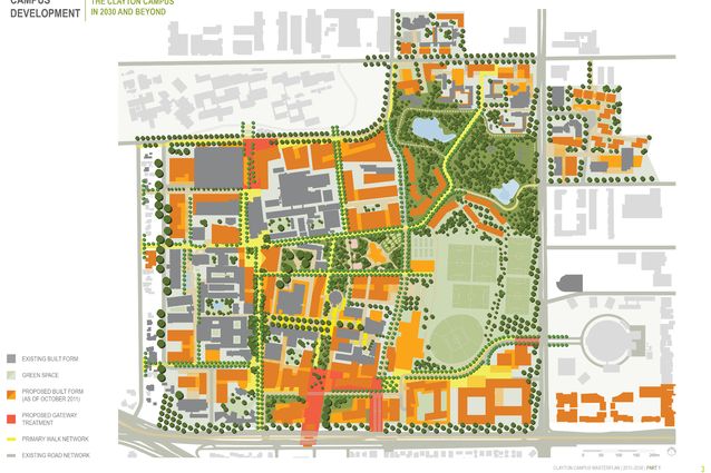 Circumnavigating the citadel: Monash University Clayton campus ...