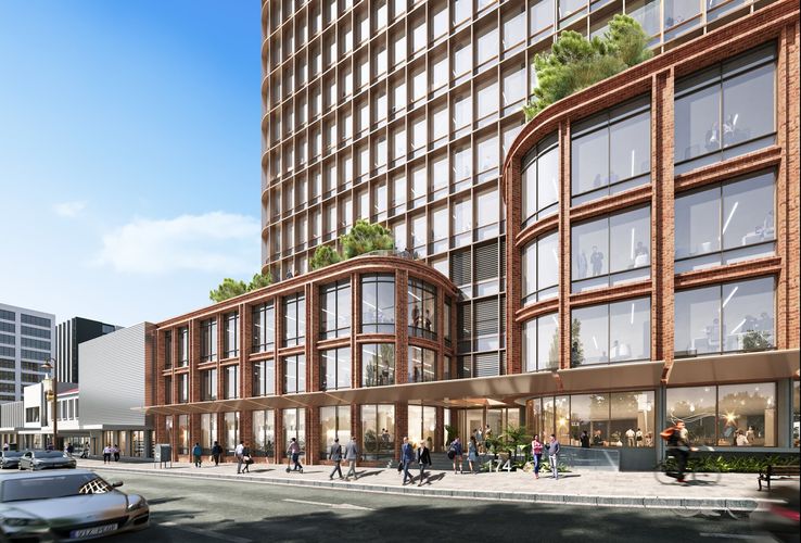 12-storey office building proposed for Hobart | ArchitectureAu