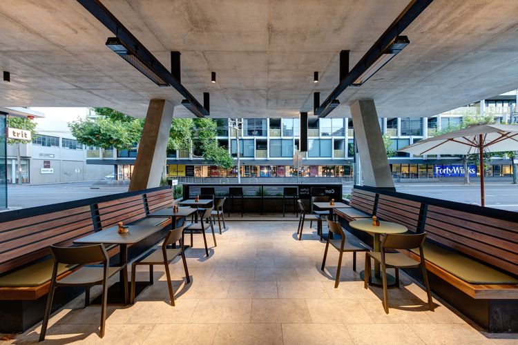 Compass Coffee & Food by Idle Architecture Studio | ArchitectureAu