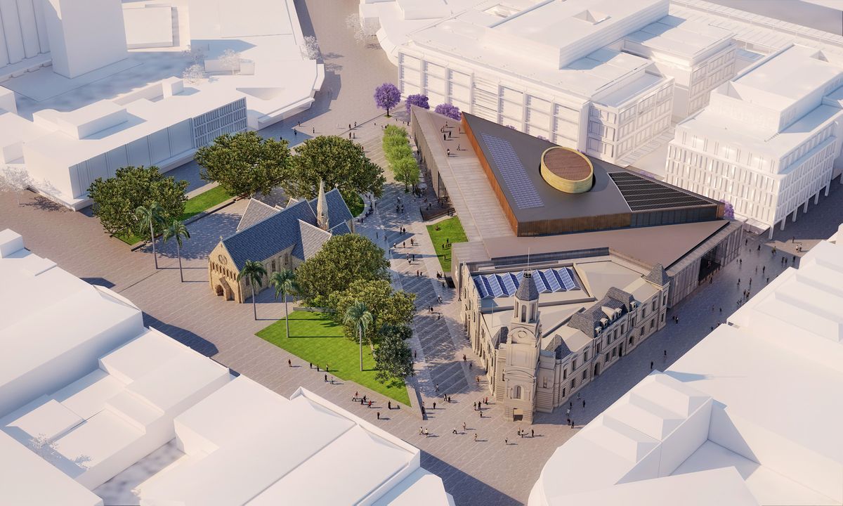 Construction of Fremantle’s $270m Kings Square civic and cultural hub ...