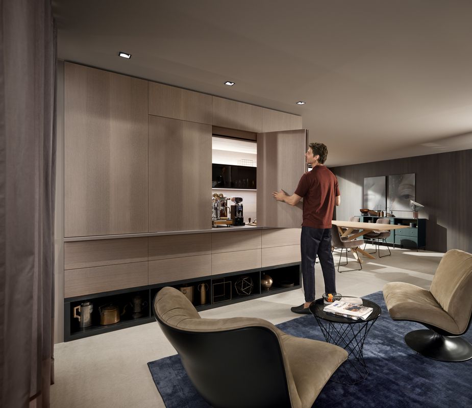 The updated REVEGO pocket system from Blum | ArchitectureAu
