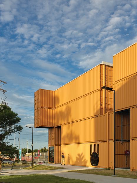 Flipside Circus’s Brisbane Circus Centre by Blok Modular | ArchitectureAu
