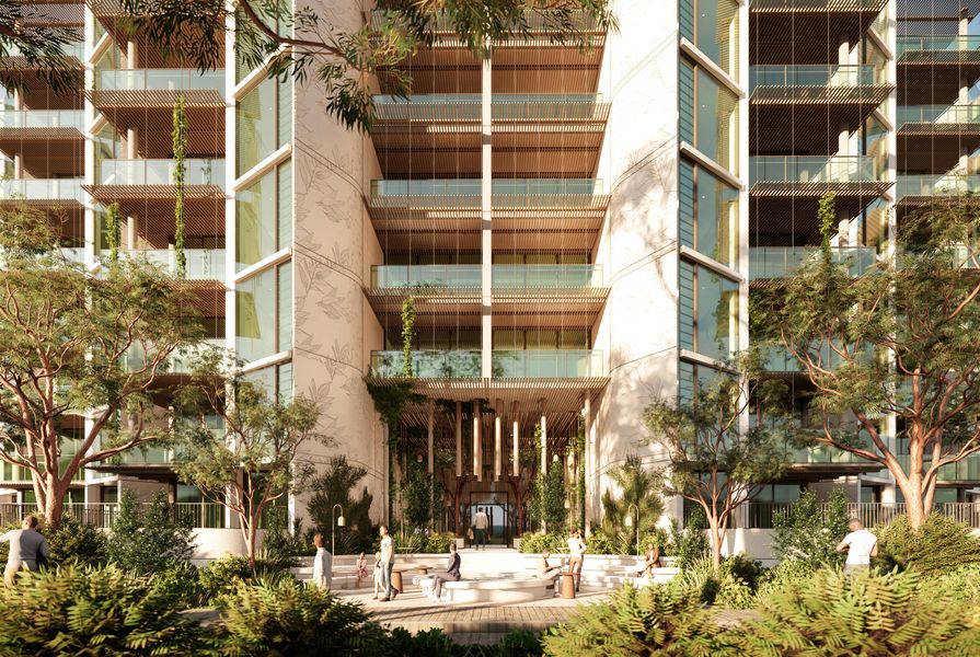 Sydney tower conceived as a 'collection of nests' | ArchitectureAu