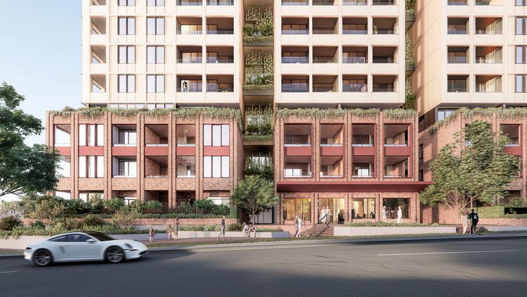 NSW health-precinct housing scheme on exhibition | ArchitectureAu