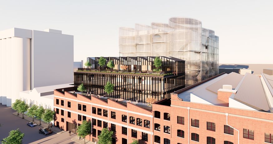 Silo office building to be built at Younghusband wool store ...