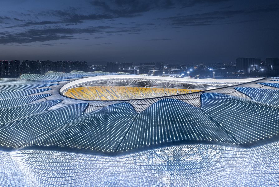Xi'An Olympic Stadium by PTW Architects | ArchitectureAu