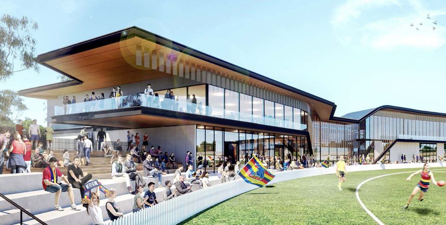 Designs released for Adelaide Football Club grounds in Thebarton ...