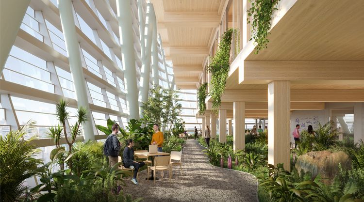 New vision of Shop Architects and BVN's Atlassian HQ | ArchitectureAu