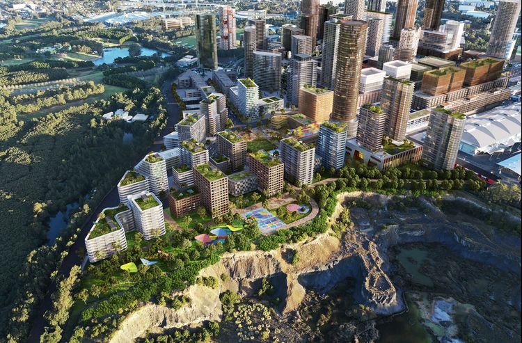 Sydney Olympic Park draft masterplan 2050 unveiled | ArchitectureAu