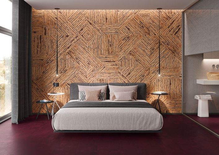 Sustainable wall coverings – Vertical 3D Cork | ArchitectureAu