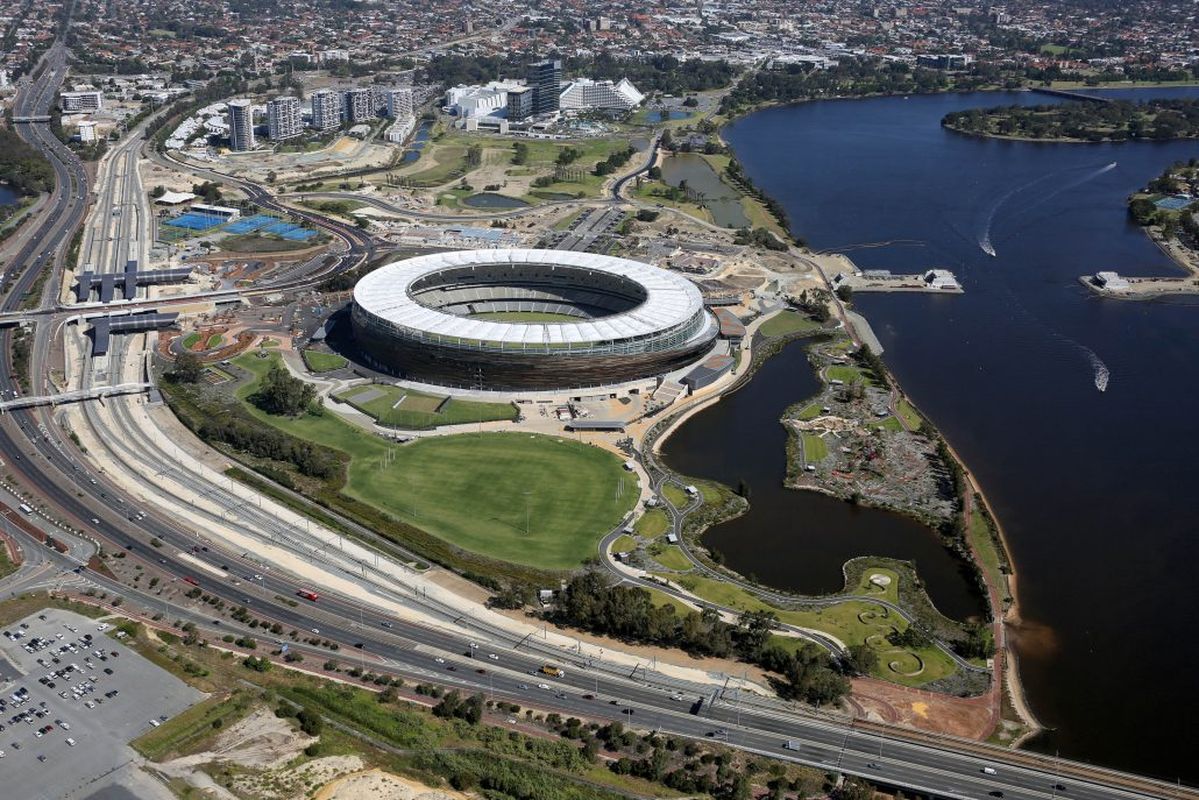 Perth’s Optus Stadium wins at international stadium awards | ArchitectureAu