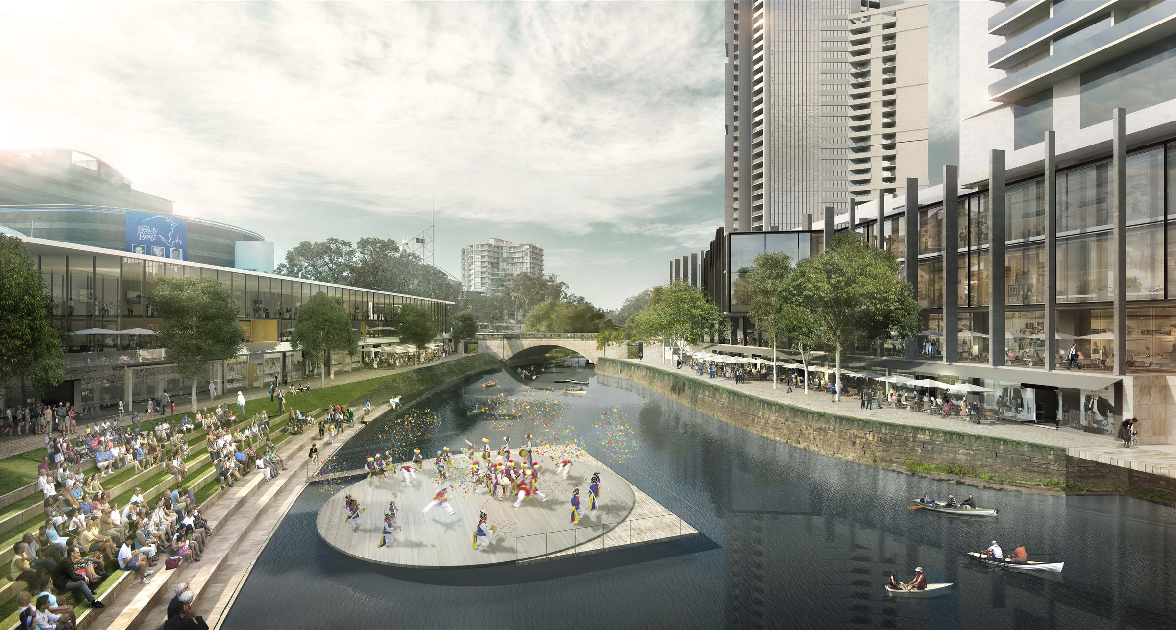 Parramatta riverfront: $200m reimagination | ArchitectureAu