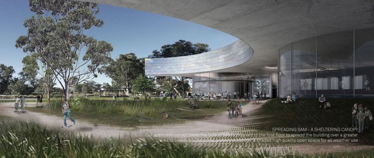 Finalists' designs revealed for new Shepparton Art Museum | ArchitectureAu