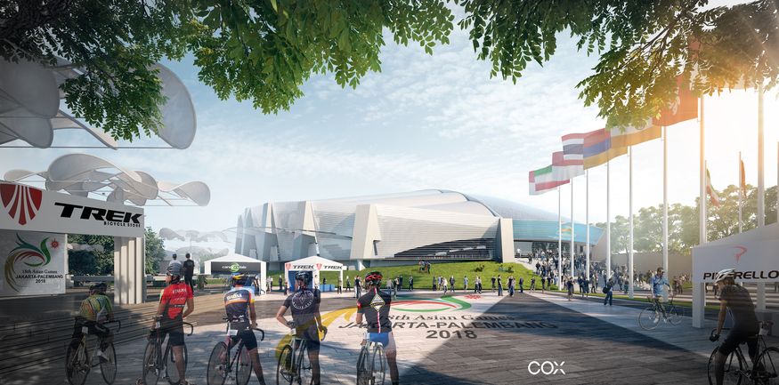 Cox Architecture designs $51m Jakarta velodrome | ArchitectureAu