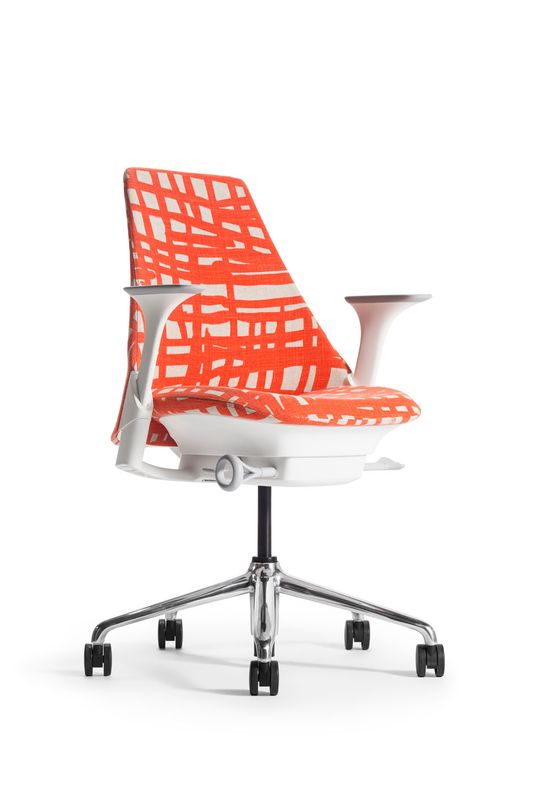 Sayl chair in Ritual fabric | ArchitectureAu