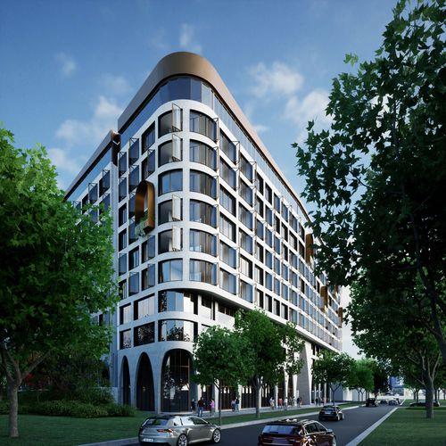 Canberra tower complex designed around central courtyard | ArchitectureAu