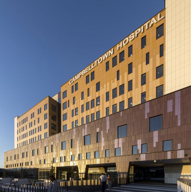 Campbelltown Hospital holistic healthcare building opens | ArchitectureAu