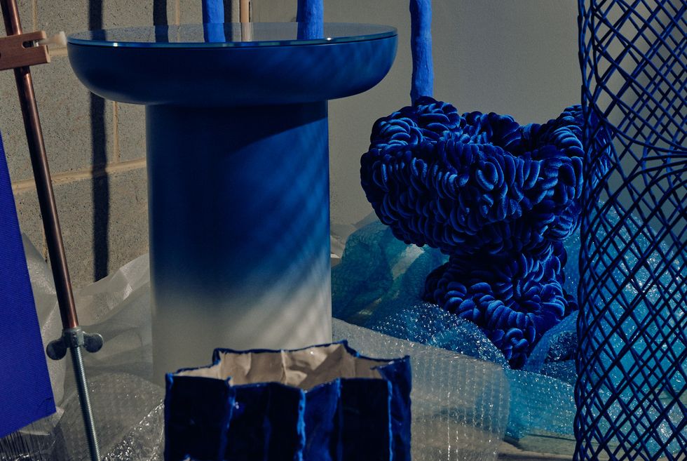 Craft Victoria exhibition: 'It's not just blue' | ArchitectureAu