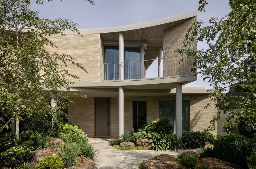 Five houses that cleverly use bricks | ArchitectureAu