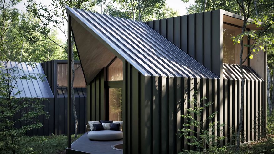 Adelaide studio creates ‘carbon negative’ prefab cabins | ArchitectureAu
