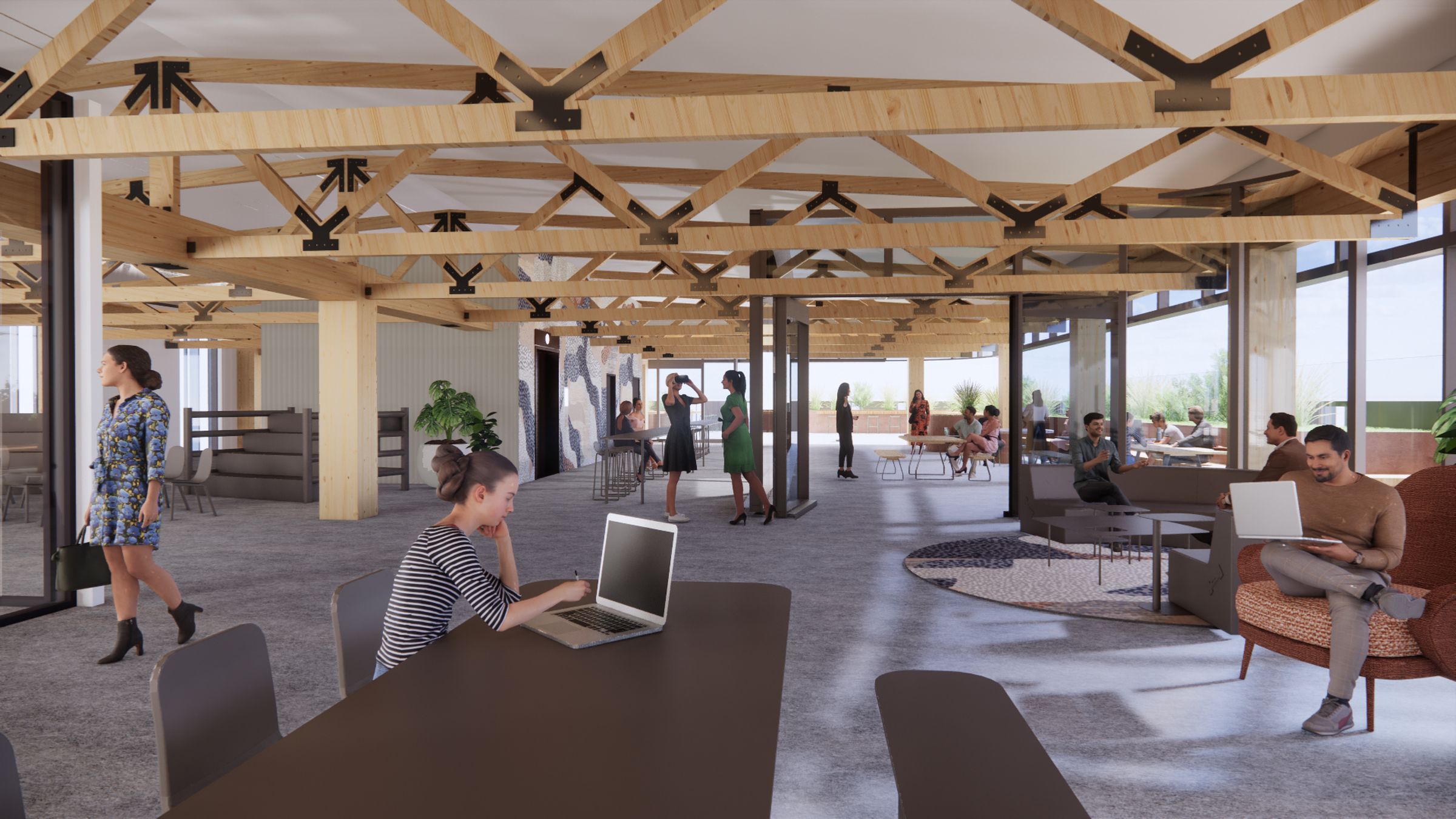 Concept design unveiled for CIT Woden campus | ArchitectureAu