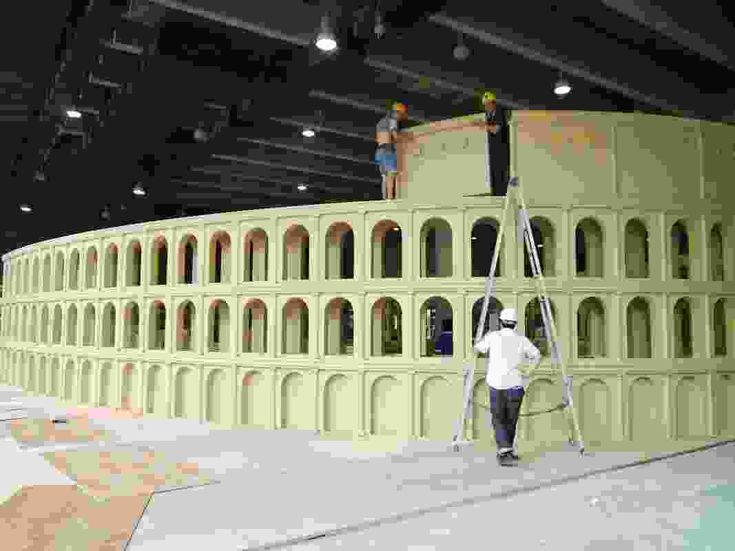 Replica Colosseum proposed for Docklands | ArchitectureAu