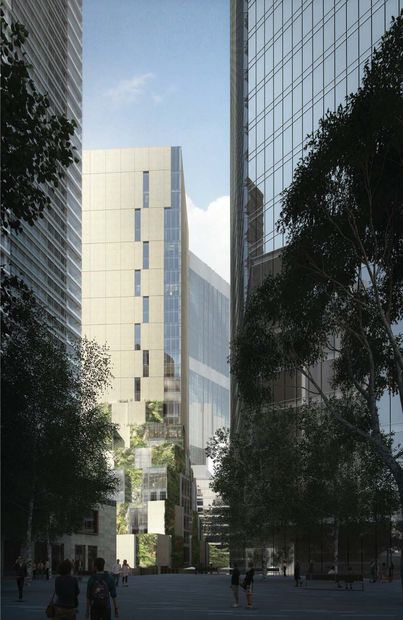 New visions of Kengo Kuma's first Australian tower | ArchitectureAu