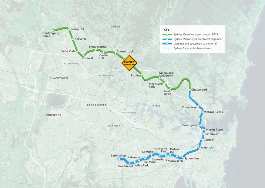 Seven Sydney Metro stations designed by Hassell revealed | ArchitectureAu