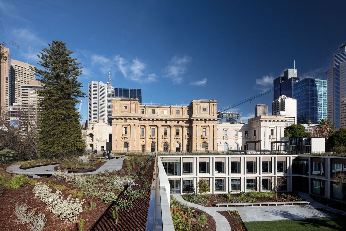 New Victorian parliament offices embraced by landscape | ArchitectureAu